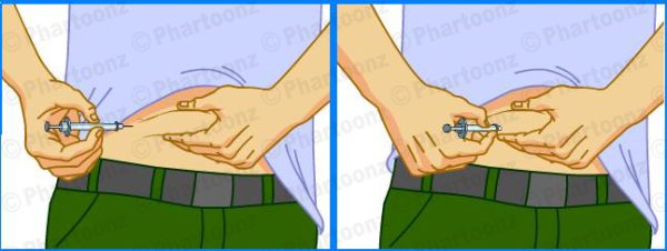 How to Give an insulin Injection - Phartoonz